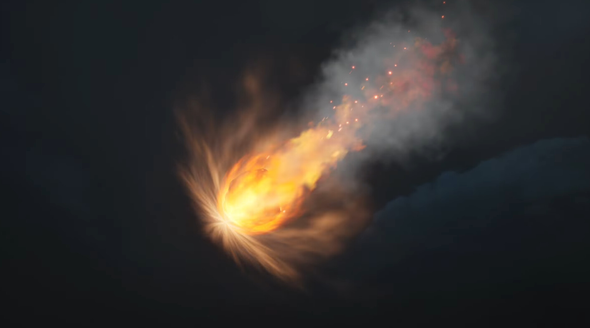 ArtStation - FX - Meteorite - Unreal Engine