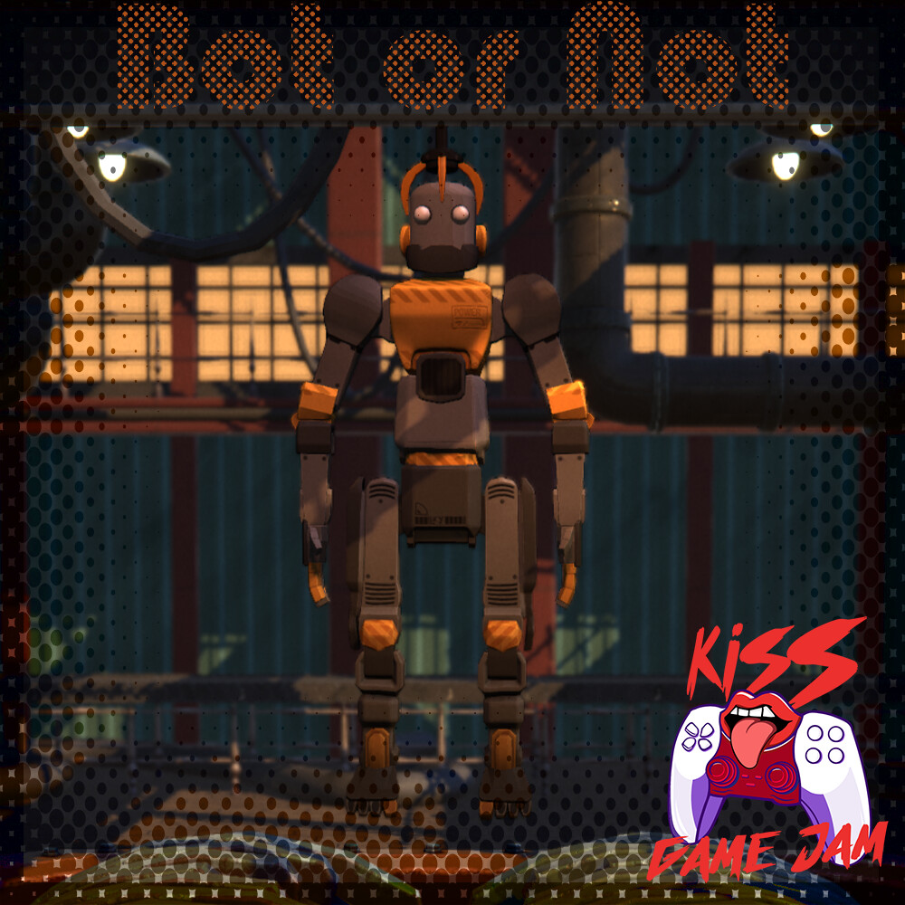 ArtStation - Bot or Not - KISSJAM 2025 Game by Bits Busters