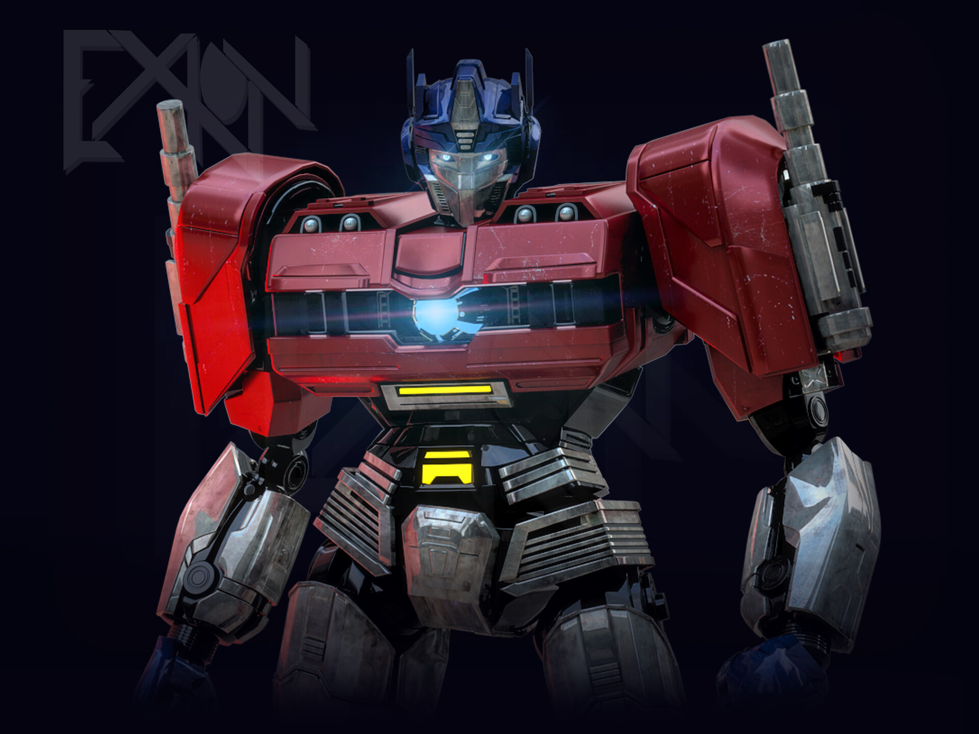 ArtStation - Transformers One Optimus Prime 3D Model