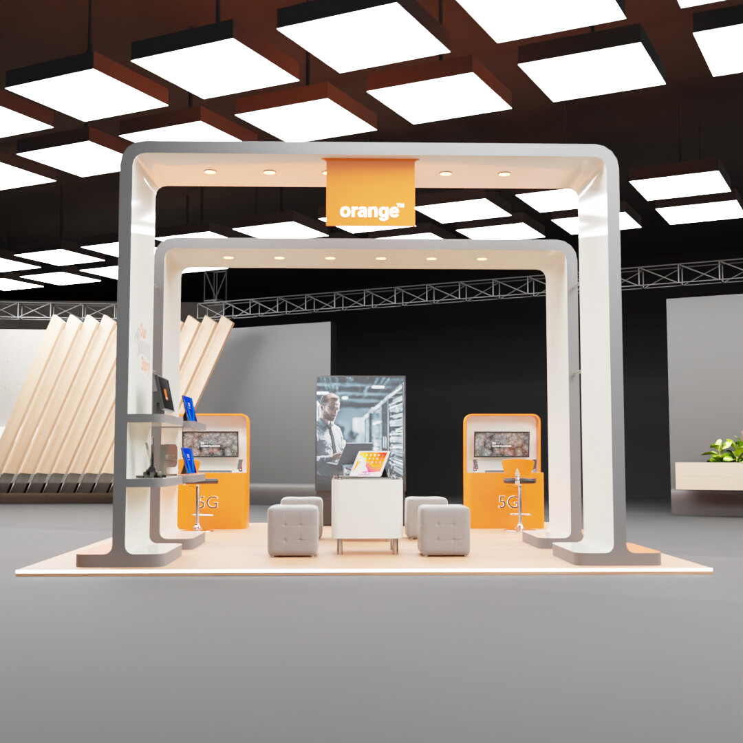 ArtStation - 3D Booths (Exhibition Designs)