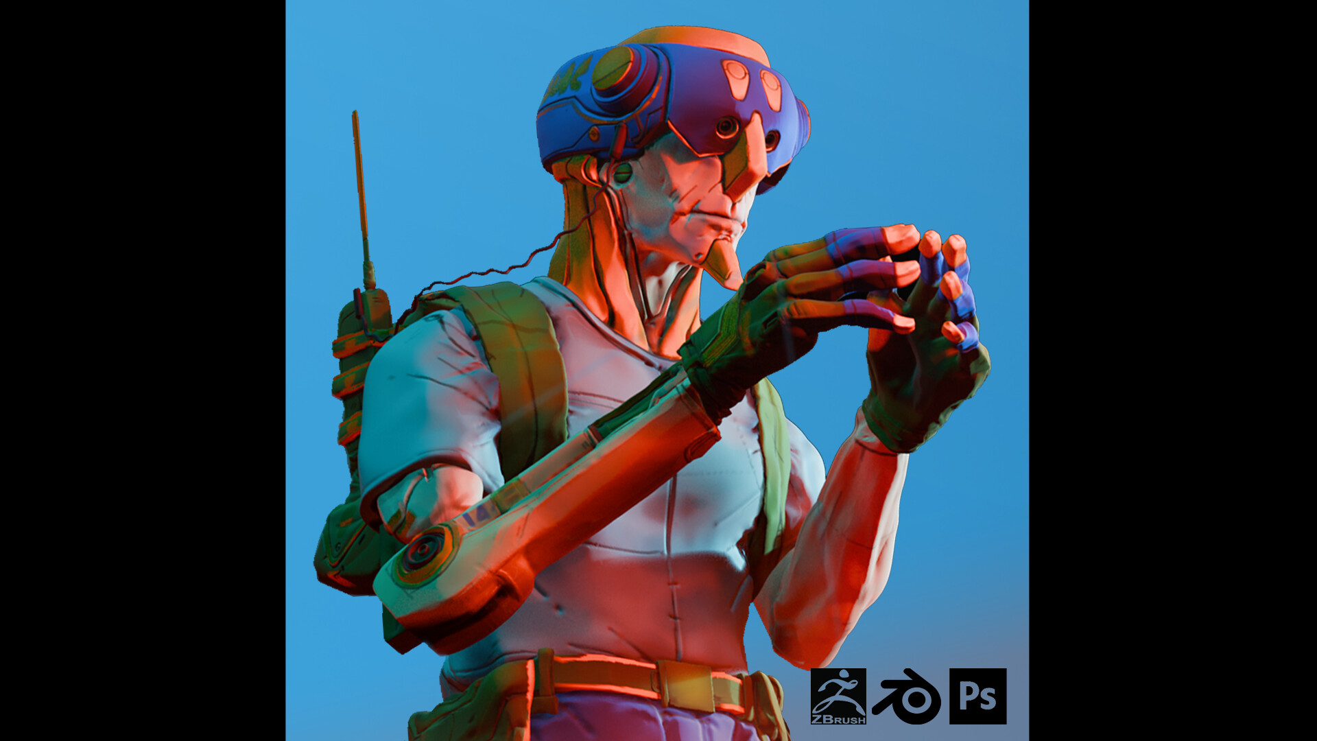 ArtStation - "First Flight" Character Sculpt