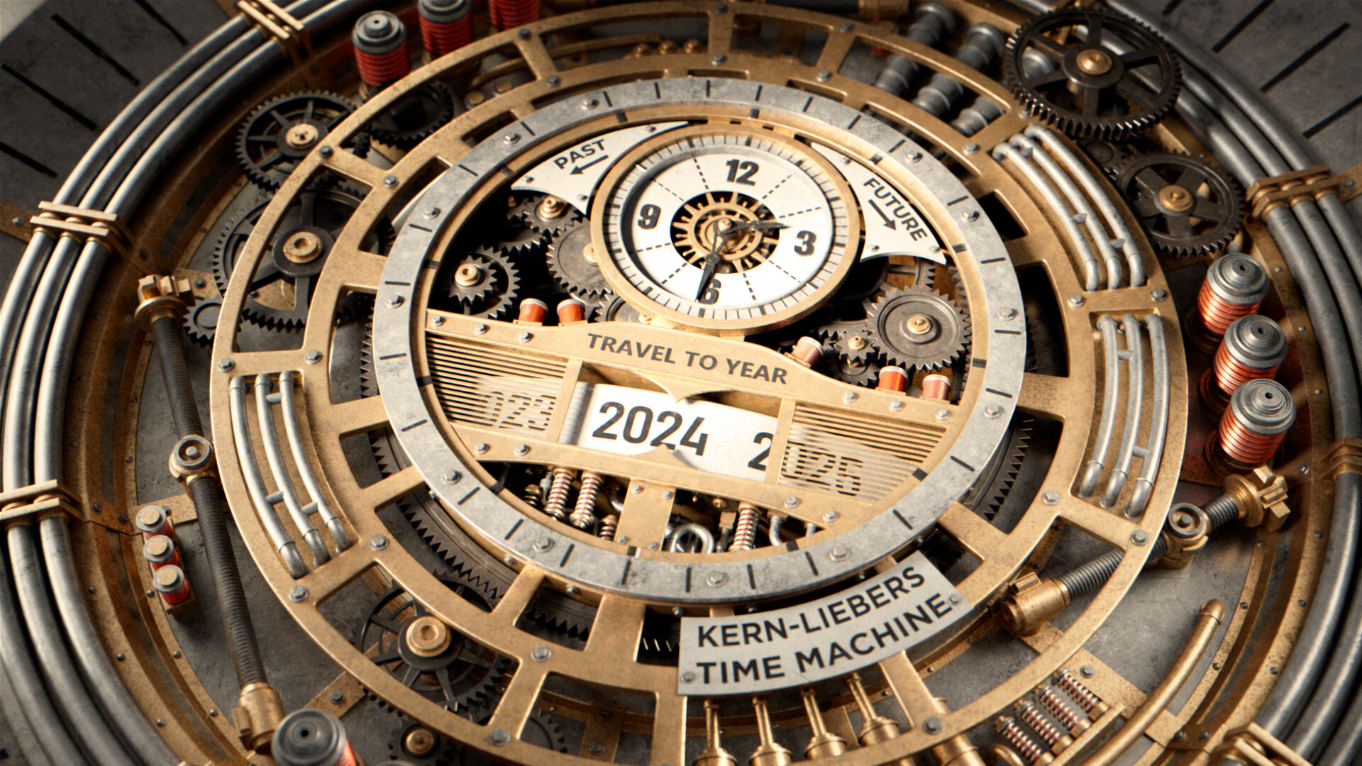 ArtStation - Time Machine - Kern Liebers