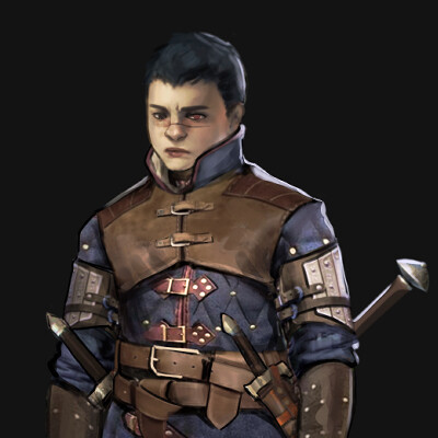 ArtStation - The Squire Character Concept