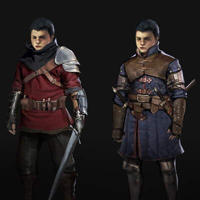 ArtStation - The Squire Character Concept