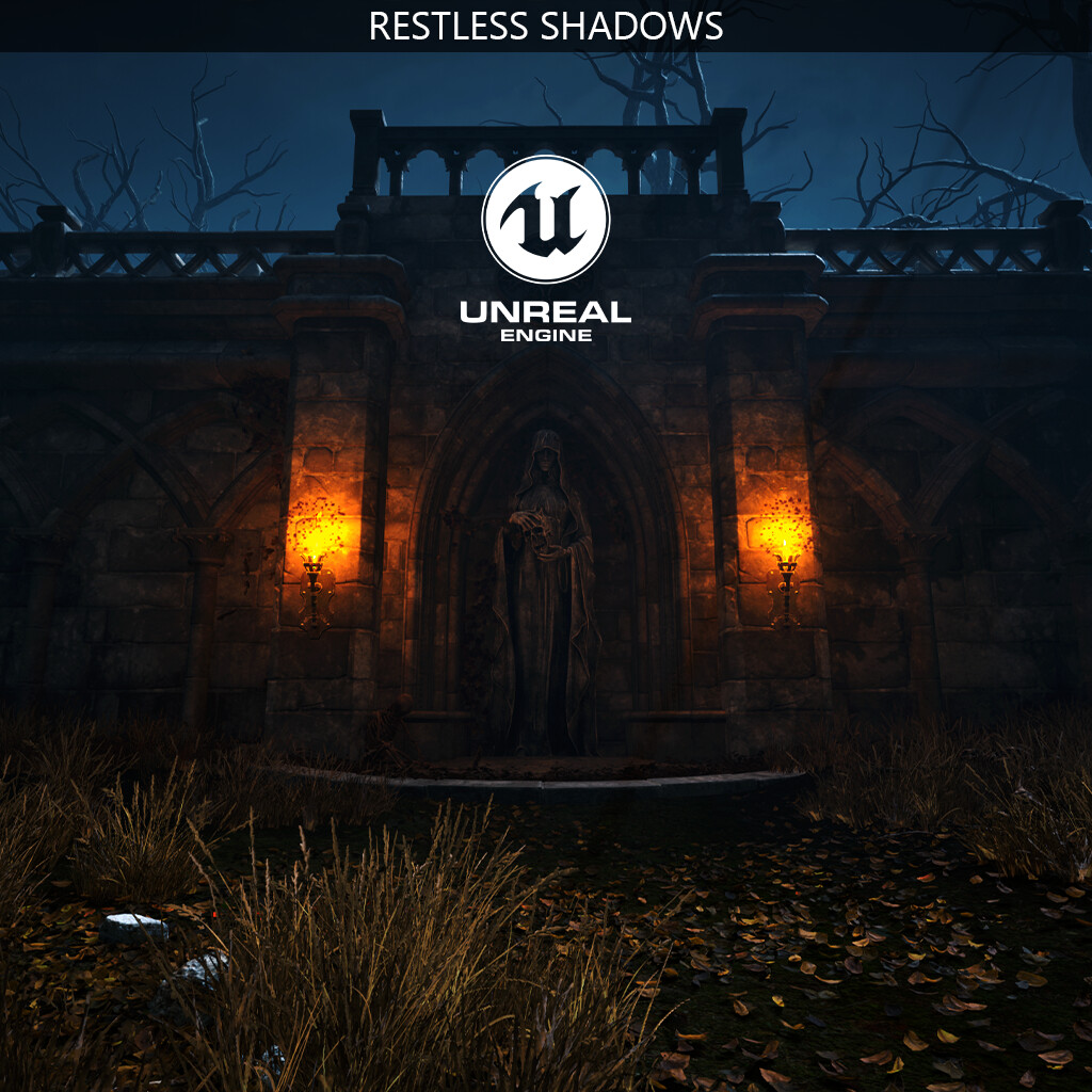 ArtStation - Restless Shadows | Unreal Engine 5 | Night Version