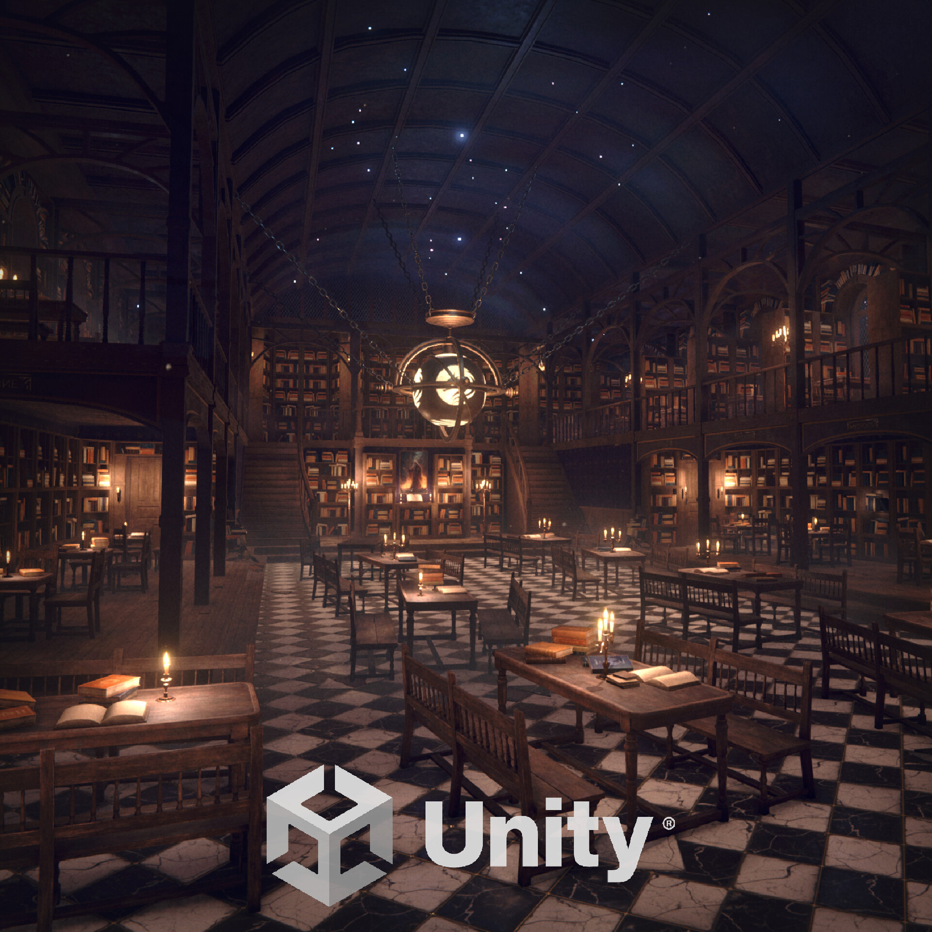 ArtStation - Magic Library (Unity 6, URP)