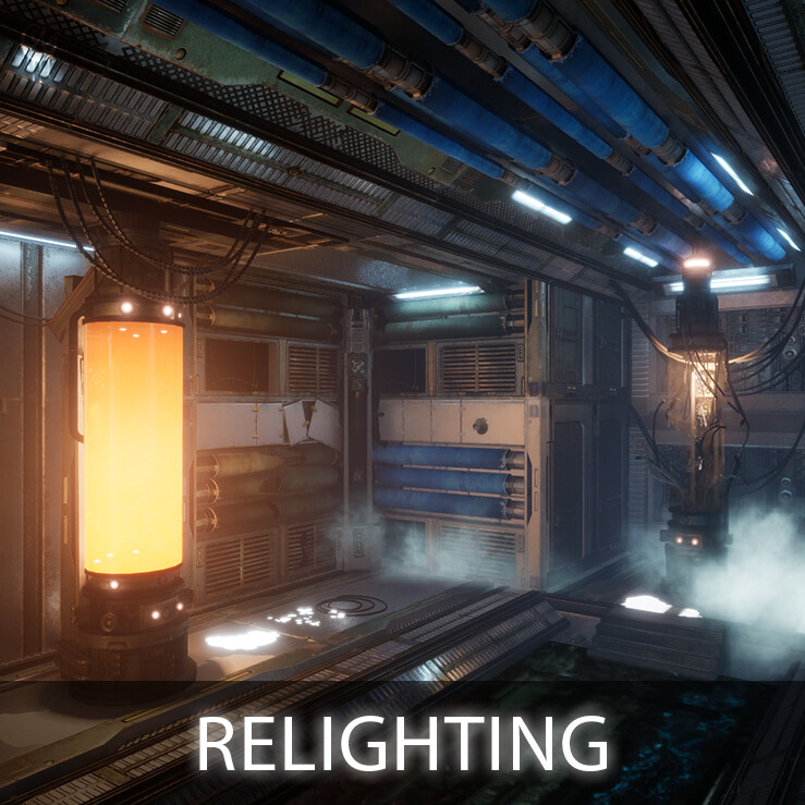 ArtStation - Lumen UE5 - Relighting