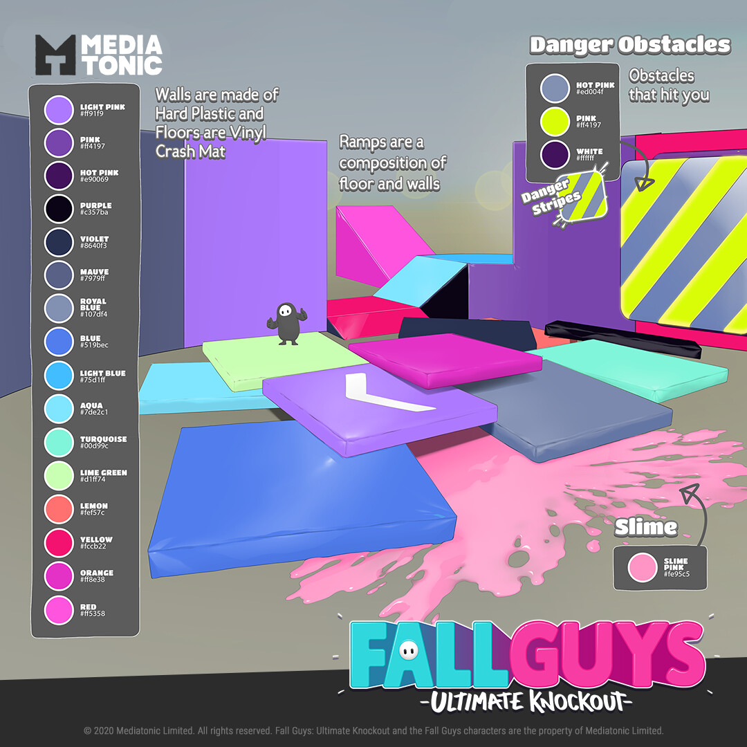 ArtStation - Fall Guys Future Style Guide