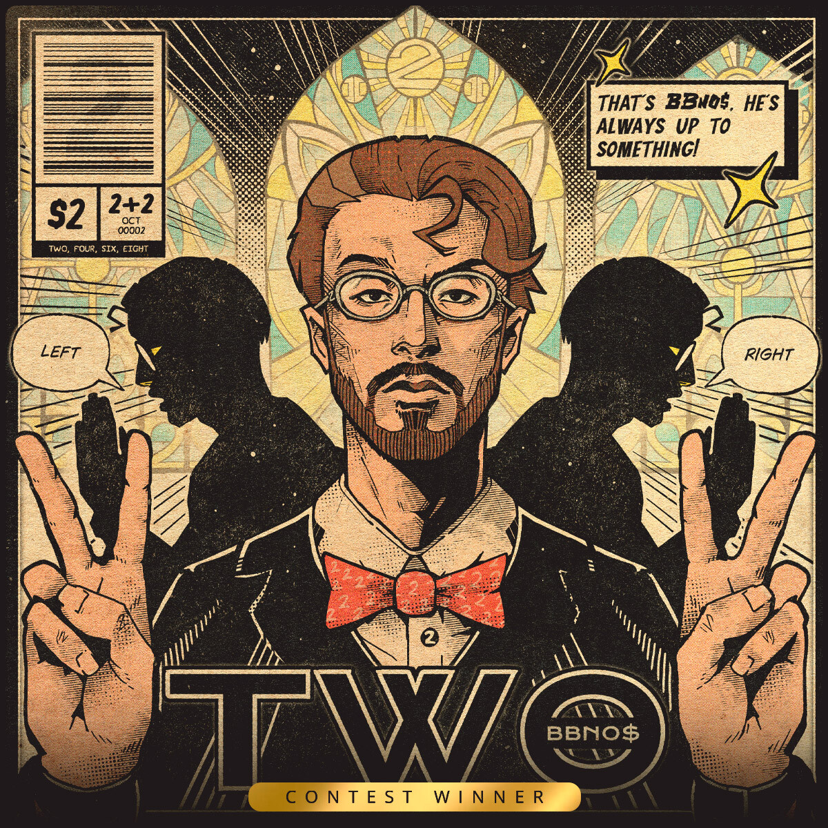 ArtStation - two · bbno$ | Cover Artwork