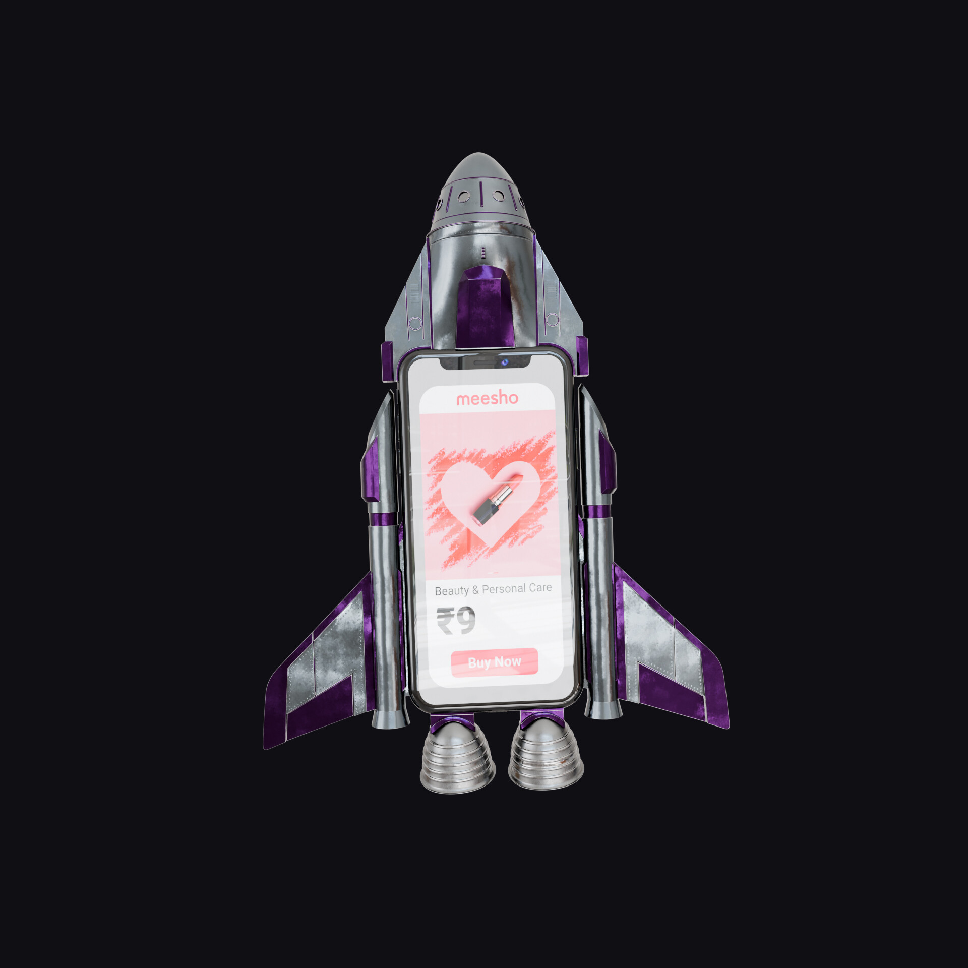 ArtStation - Rocket Phone Transformation | Brand Film | Meesho | Commercial