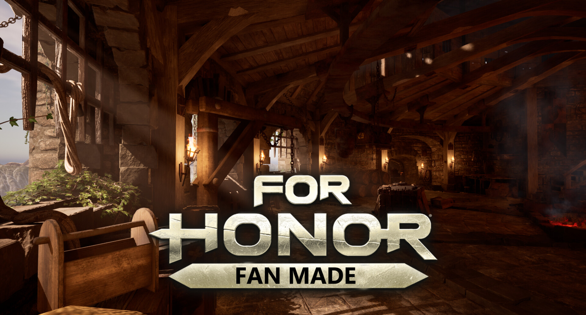 ArtStation - For Honor Fan art: Environment reproduction