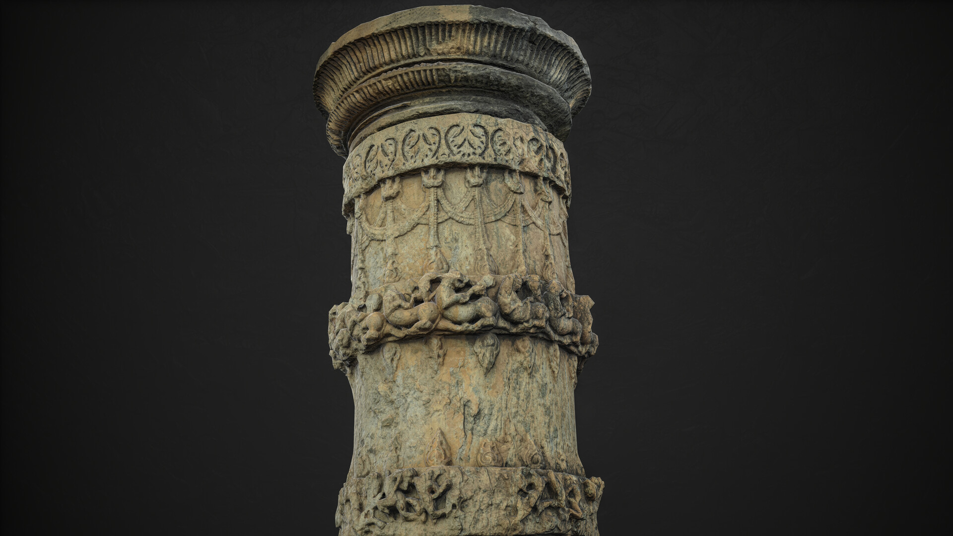 ArtStation - Ancient Temple Ruins Series: Pillar II
