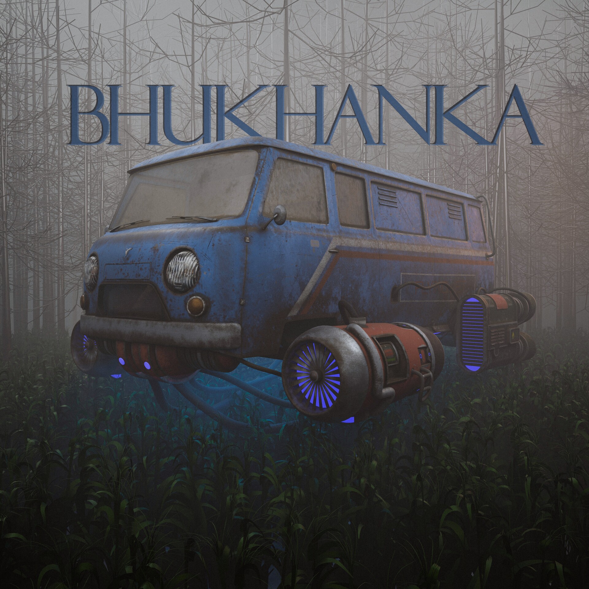 ArtStation - FLYING VAN