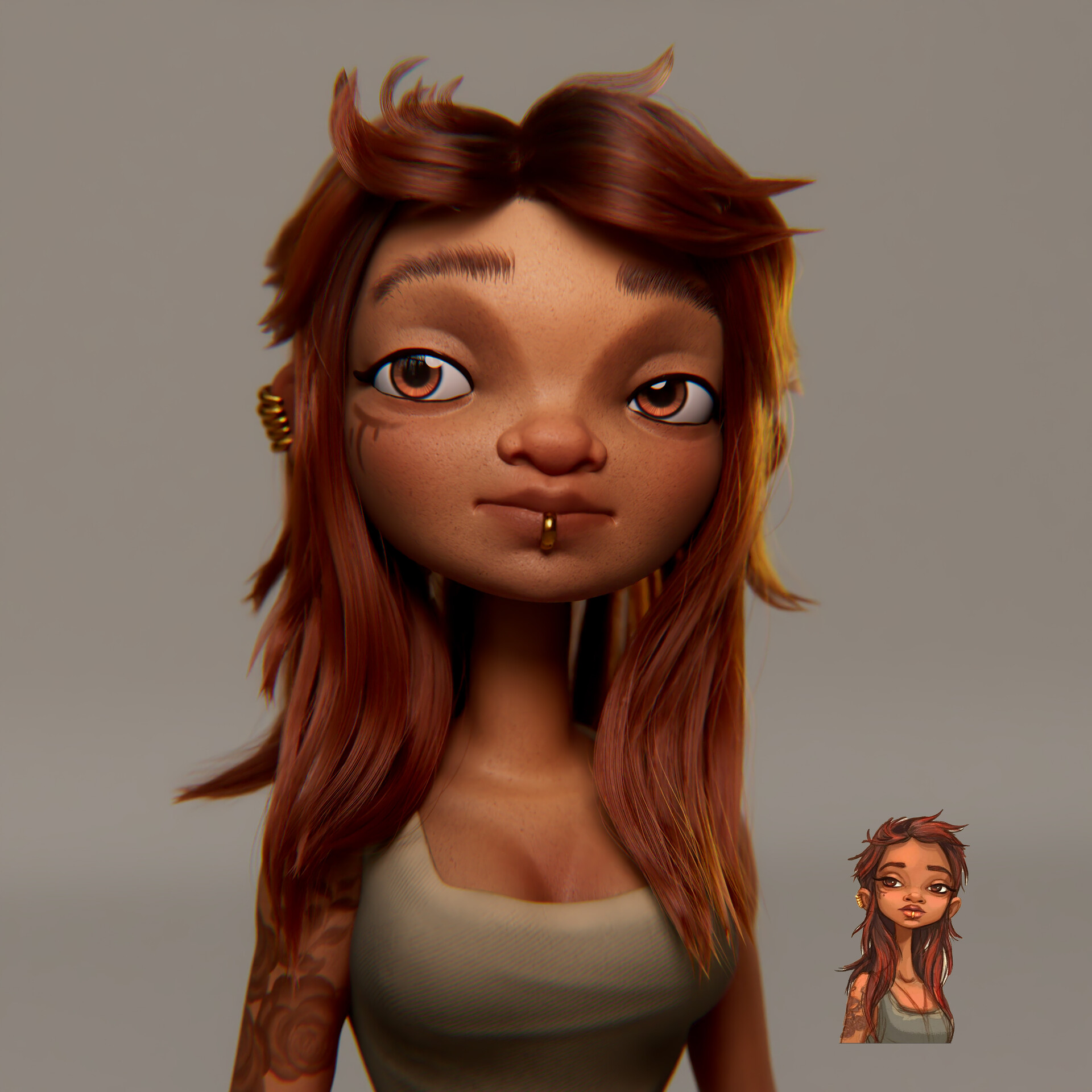 ArtStation - Francine | 3D Character Art