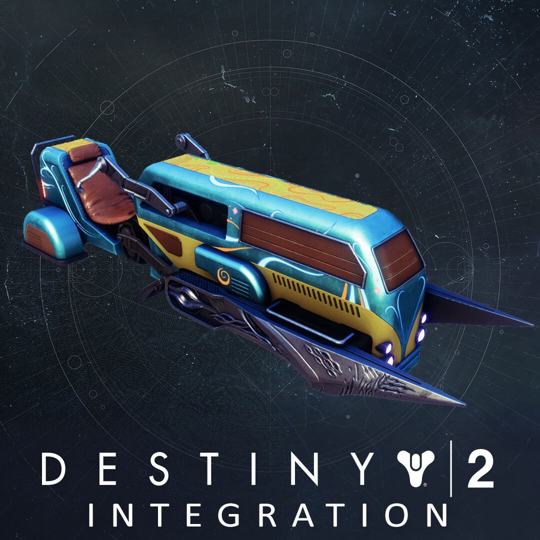 ArtStation - Destiny 2 Surfer's Friend Sparrow