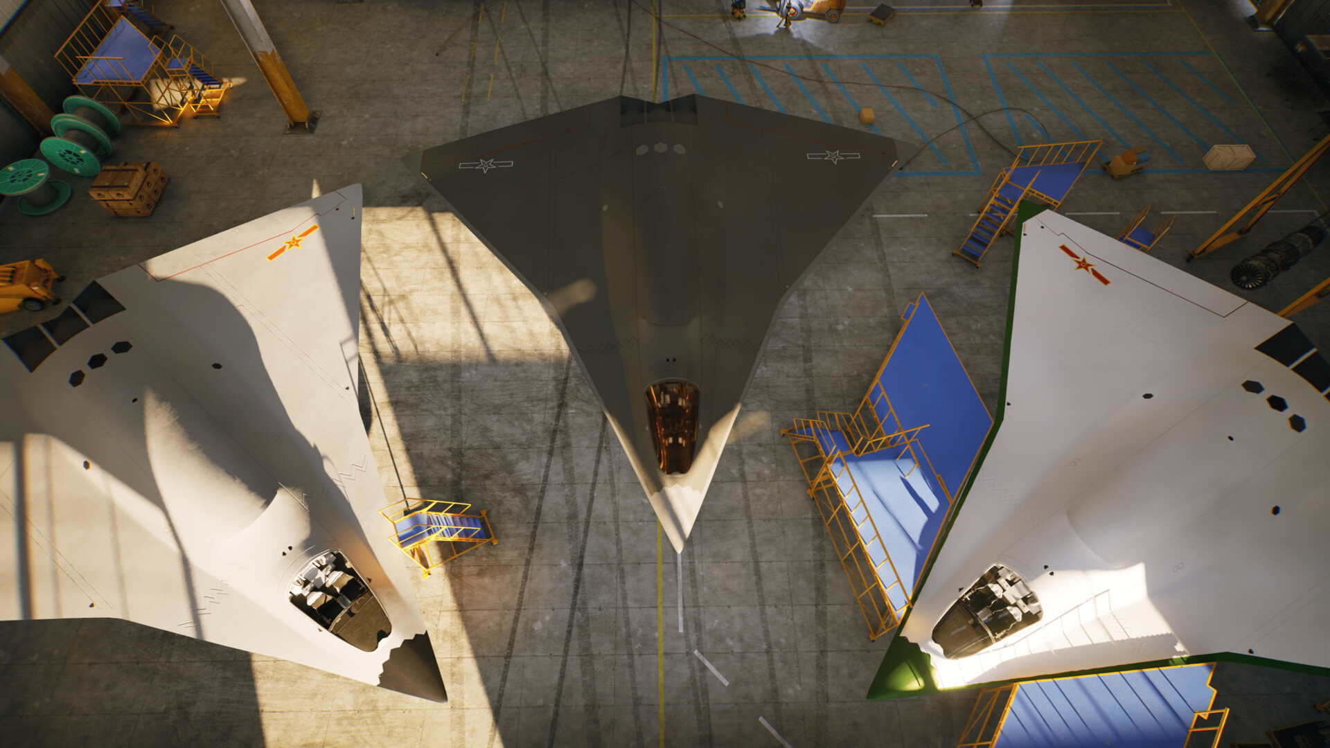 ArtStation - Chengdu J-36 6 Generation Stealth Fighter