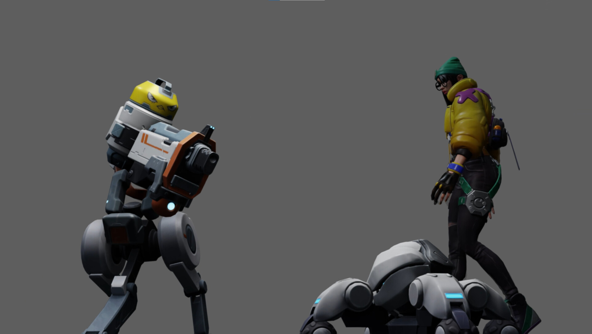 ArtStation - Valorant Killjoy Turret Animation
