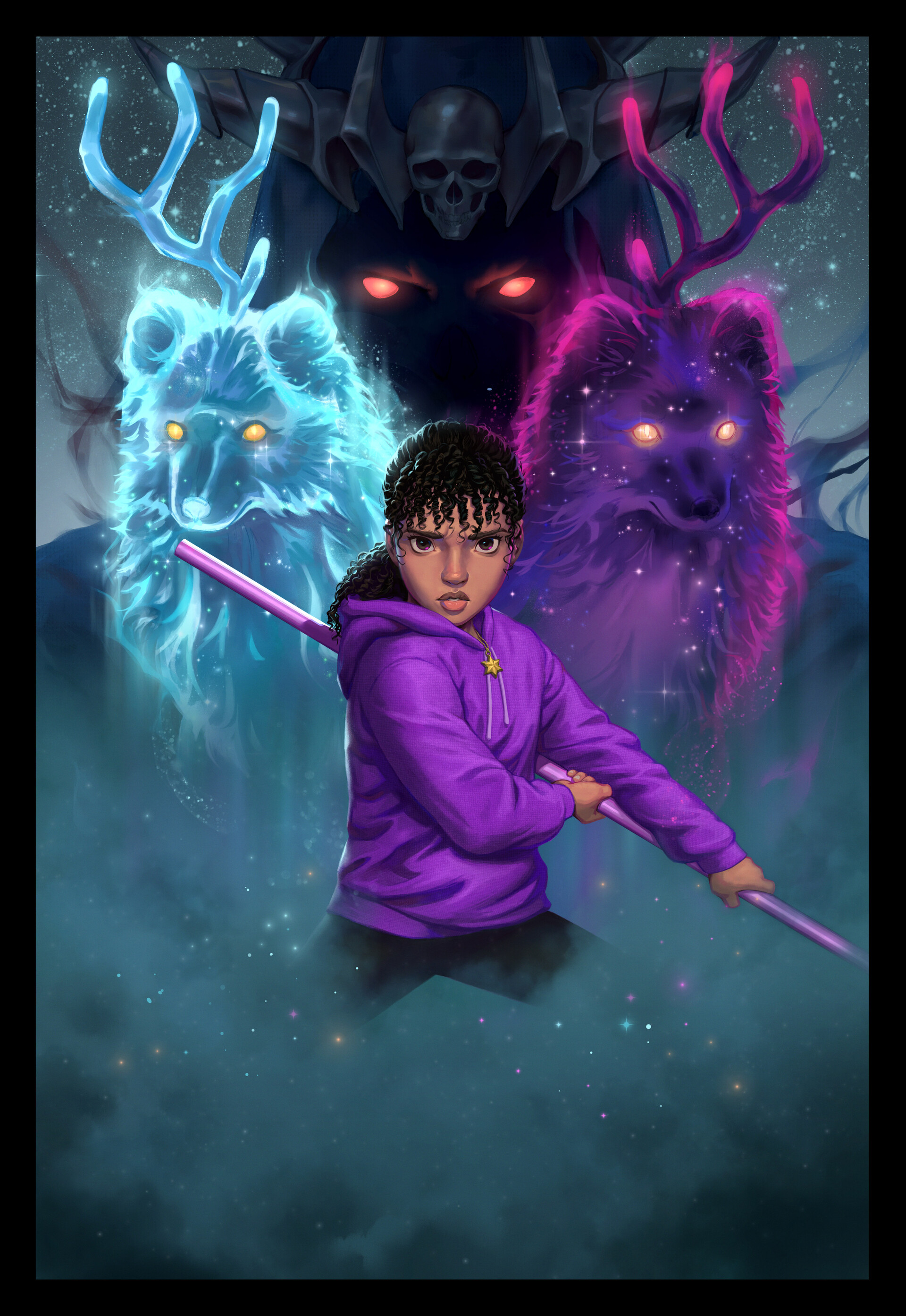 Jeffrey Oyem - UMBRA TALES- THE LIGHTCASTERS (Cover Art)