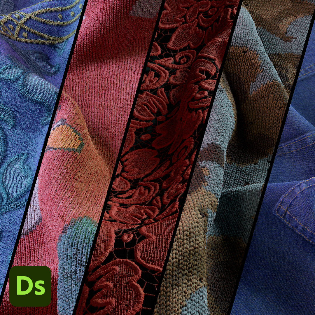 ArtStation - Fabric Study | Substance 3D Designer