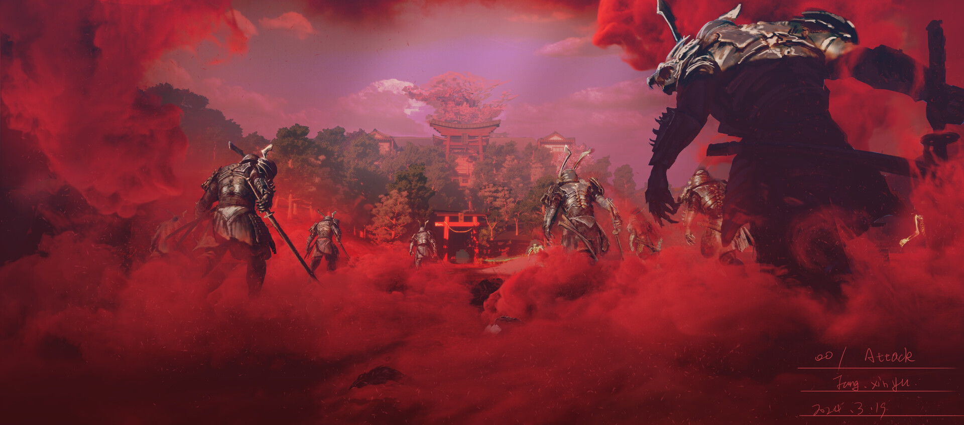 fang xinyu - CG for MLBB-Shinonome Chronicles: Showdown | Kishin Densetsu