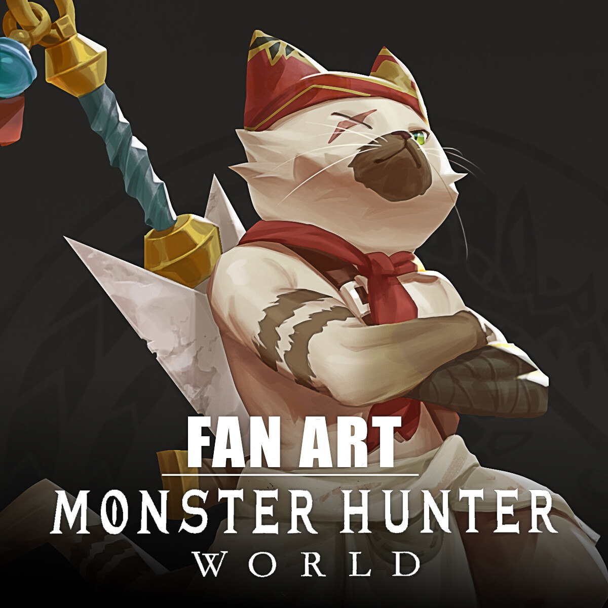 ArtStation - Meowscular Chef