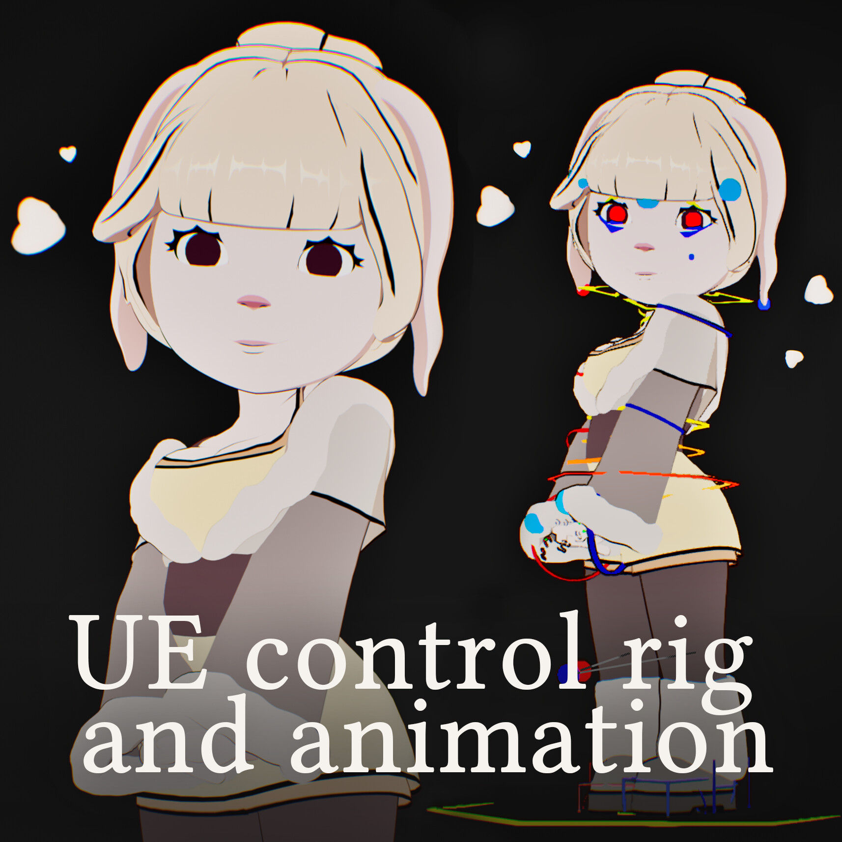 ArtStation - First rig and animation breakdown