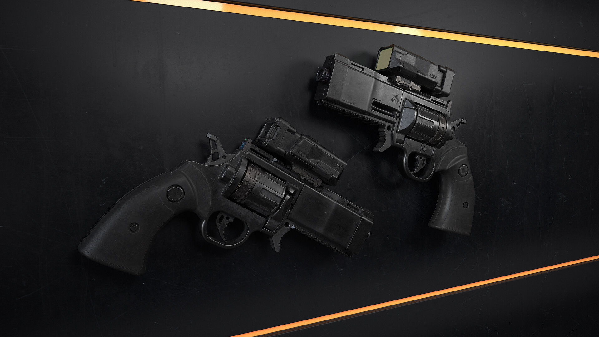 ArtStation - Colt Python Custom Concept