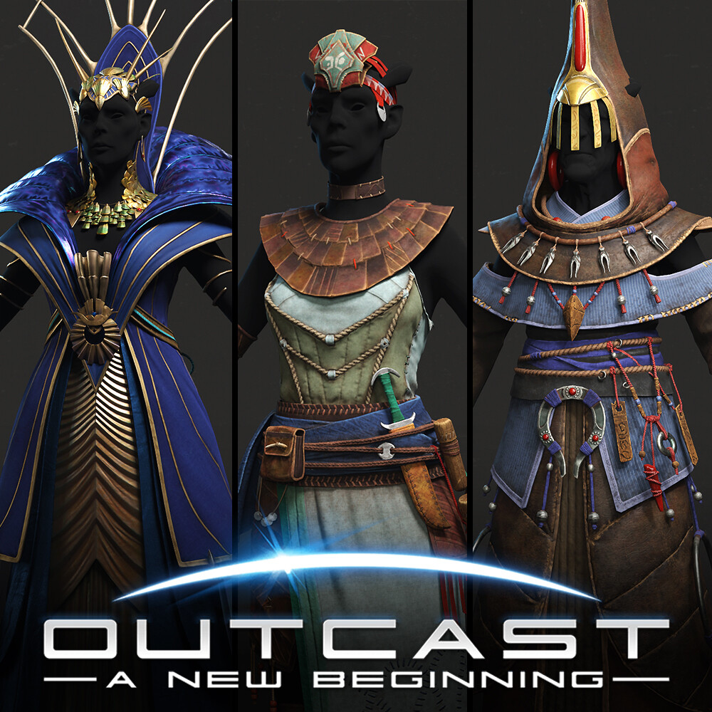 ArtStation - Outcast a New Beginning - Characters