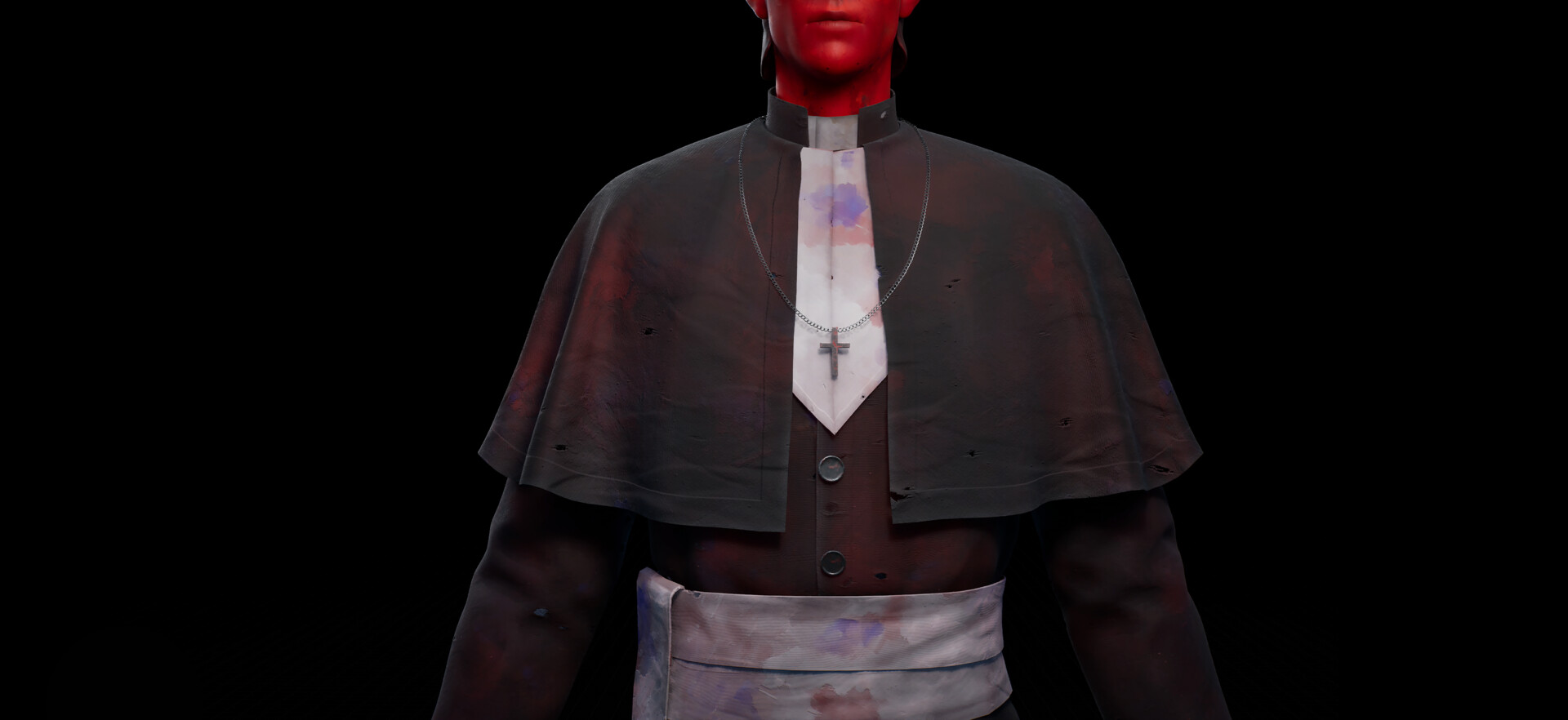 ArtStation - The Painted Demon Priest | Game-ready