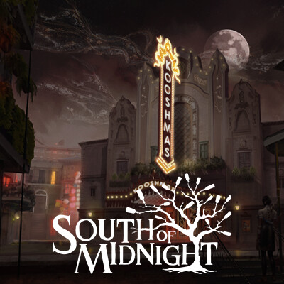 Lucy Zini - South of Midnight - Kooshma's Cabaret & Clock Tower Concept Art