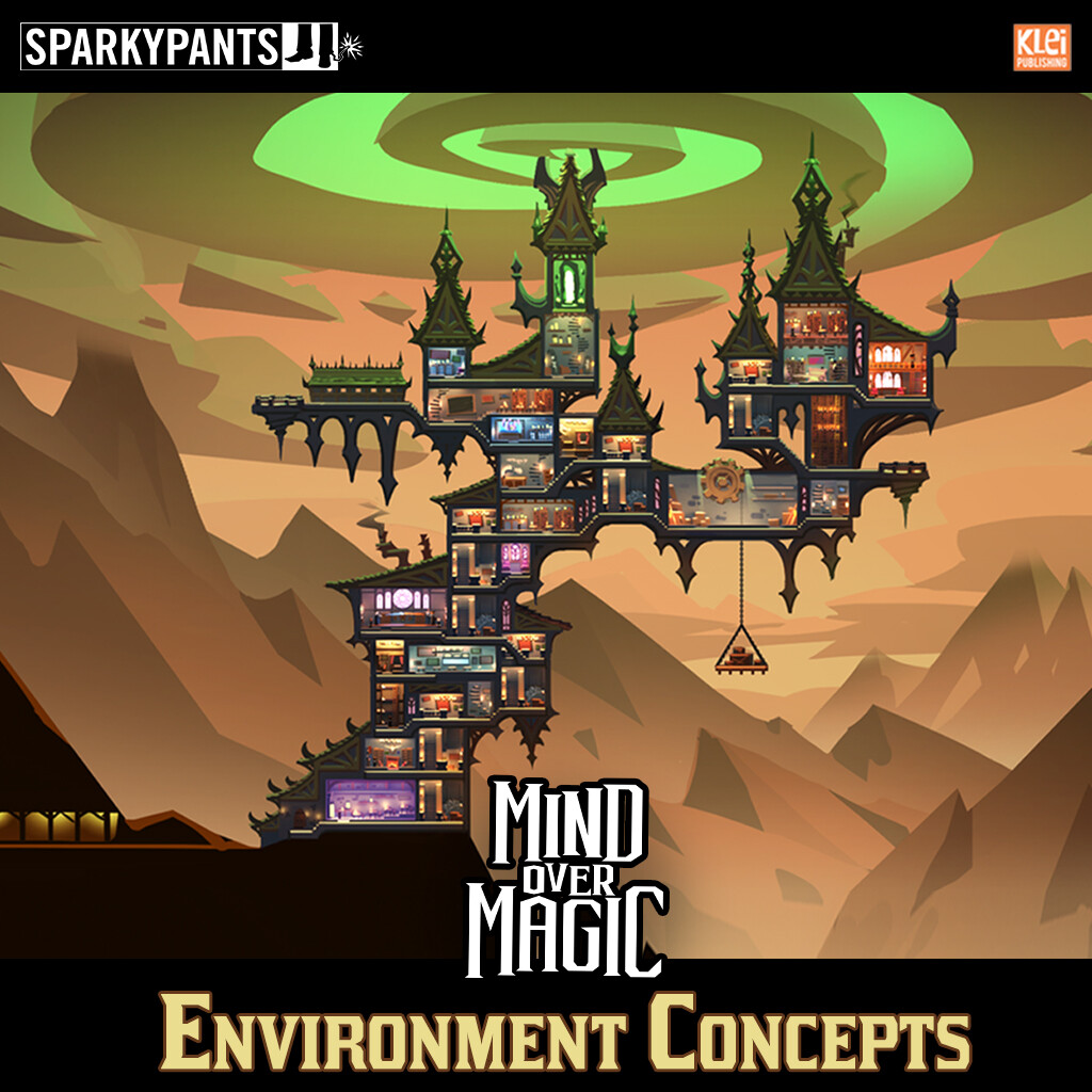 ArtStation - Mind Over Magic Environment Concepts