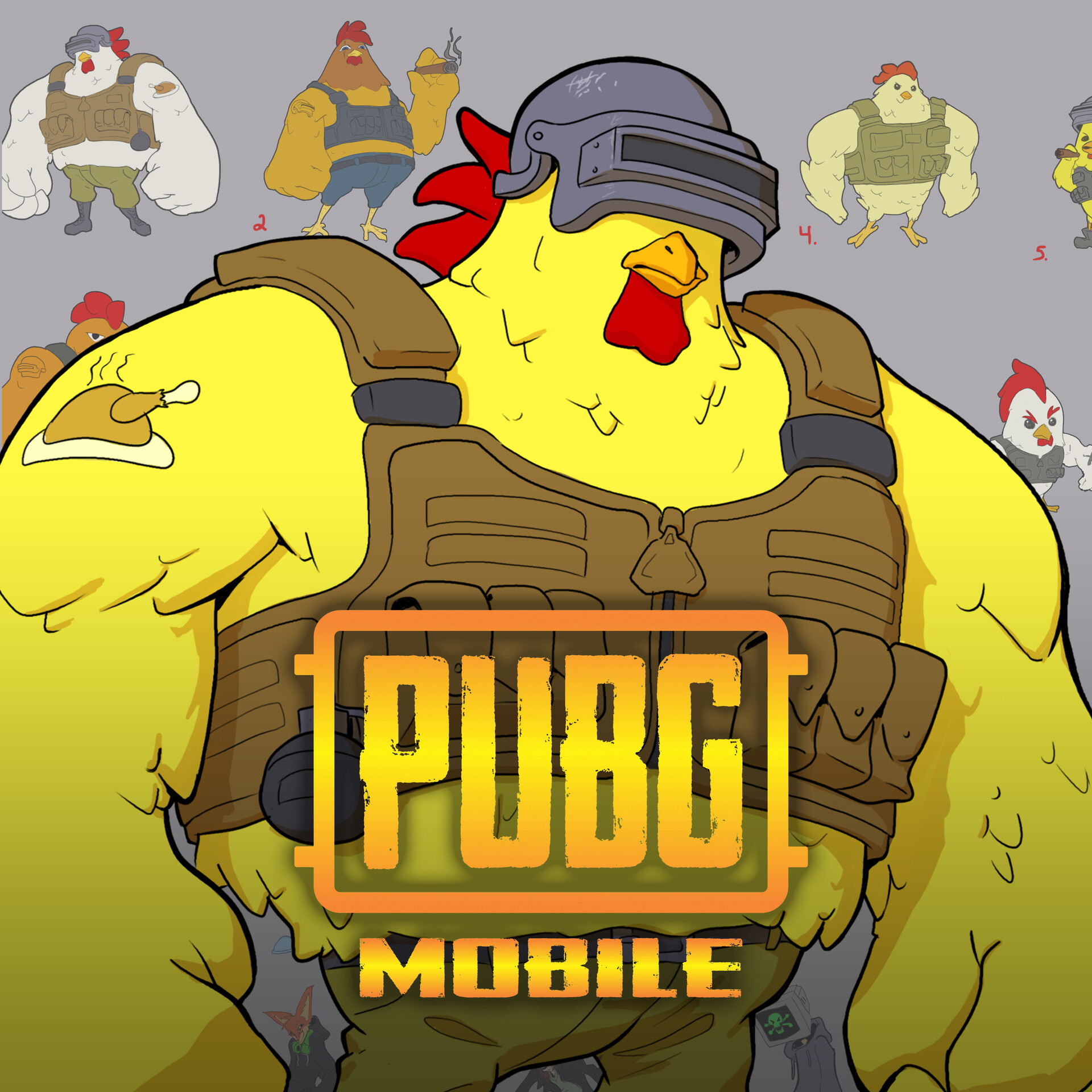 ArtStation - Pubg Mobile Motion Comic Character Concepts