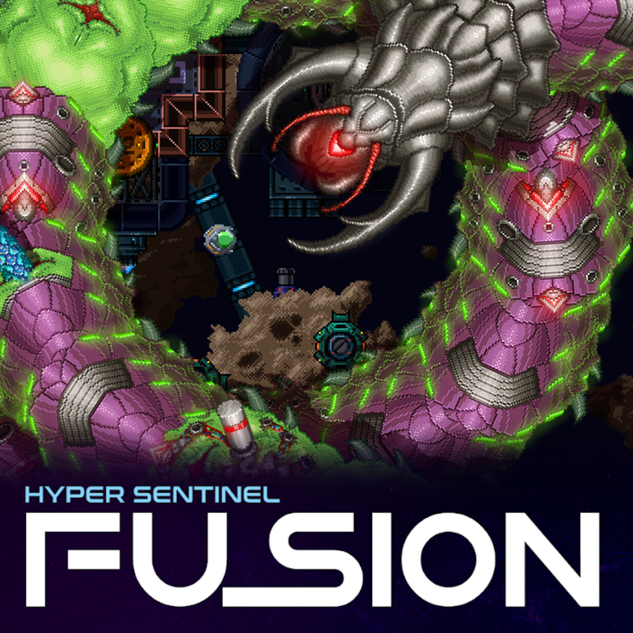 ArtStation - Space Worms! - Hyper Sentinel Fusion Creatures