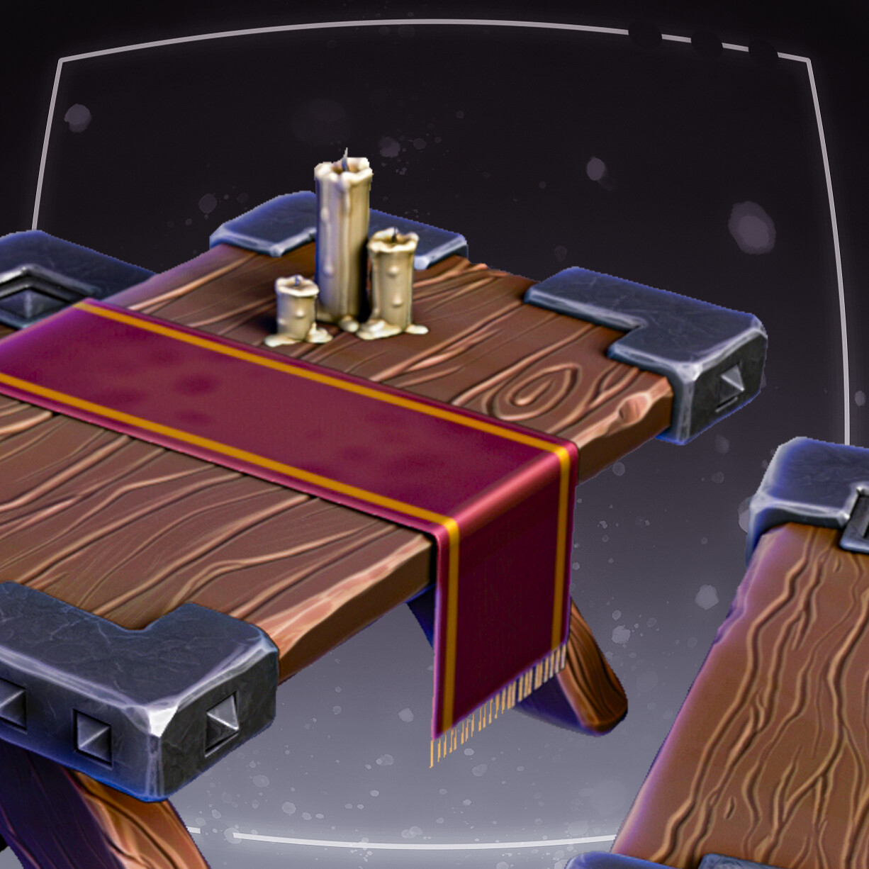 ArtStation - Stylized Table
