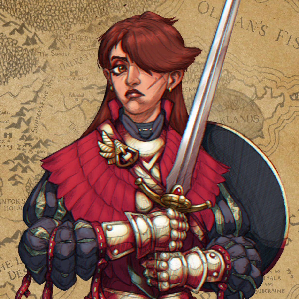 ArtStation - Vina, Champion of Ragathiel