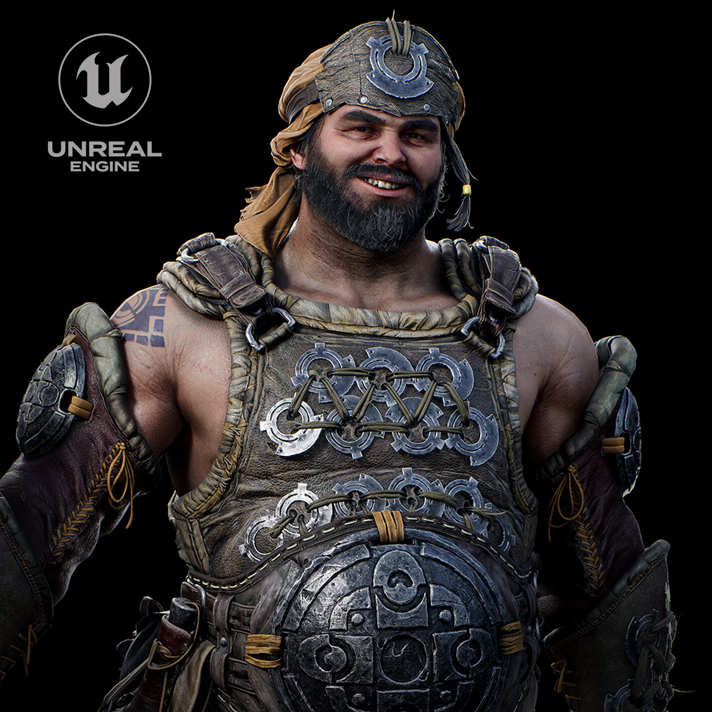 ArtStation - Oseram Fighter - Real time