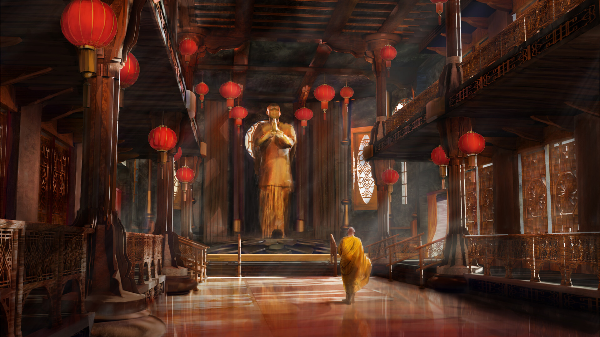 ArtStation - Zen Shi Monastery