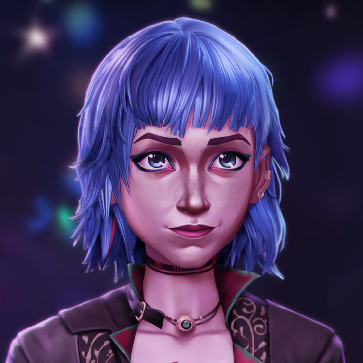 ArtStation - Arcane Powder - Alternative Jinx