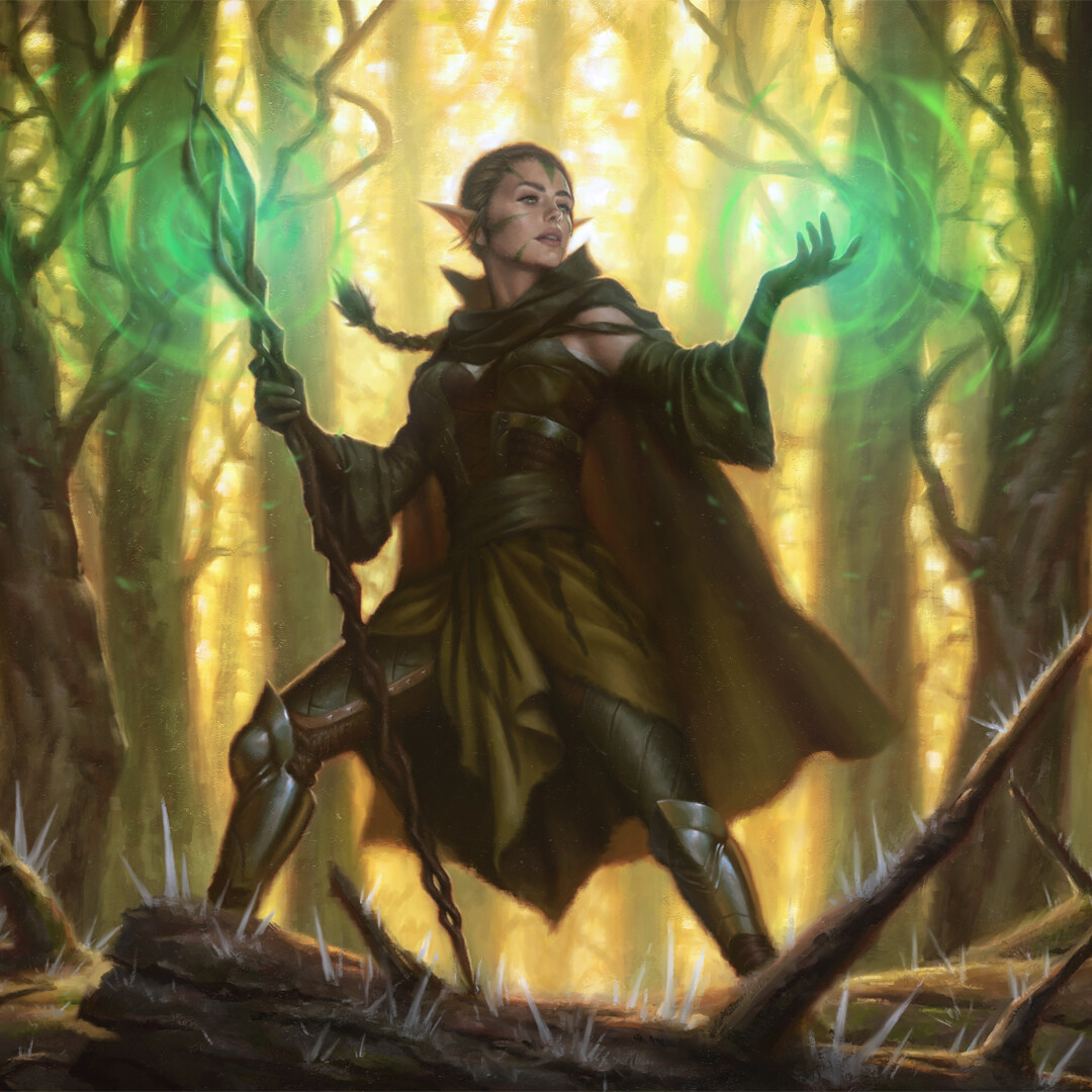 ArtStation - Magic: The Gathering - Nissa Revane Fan Art
