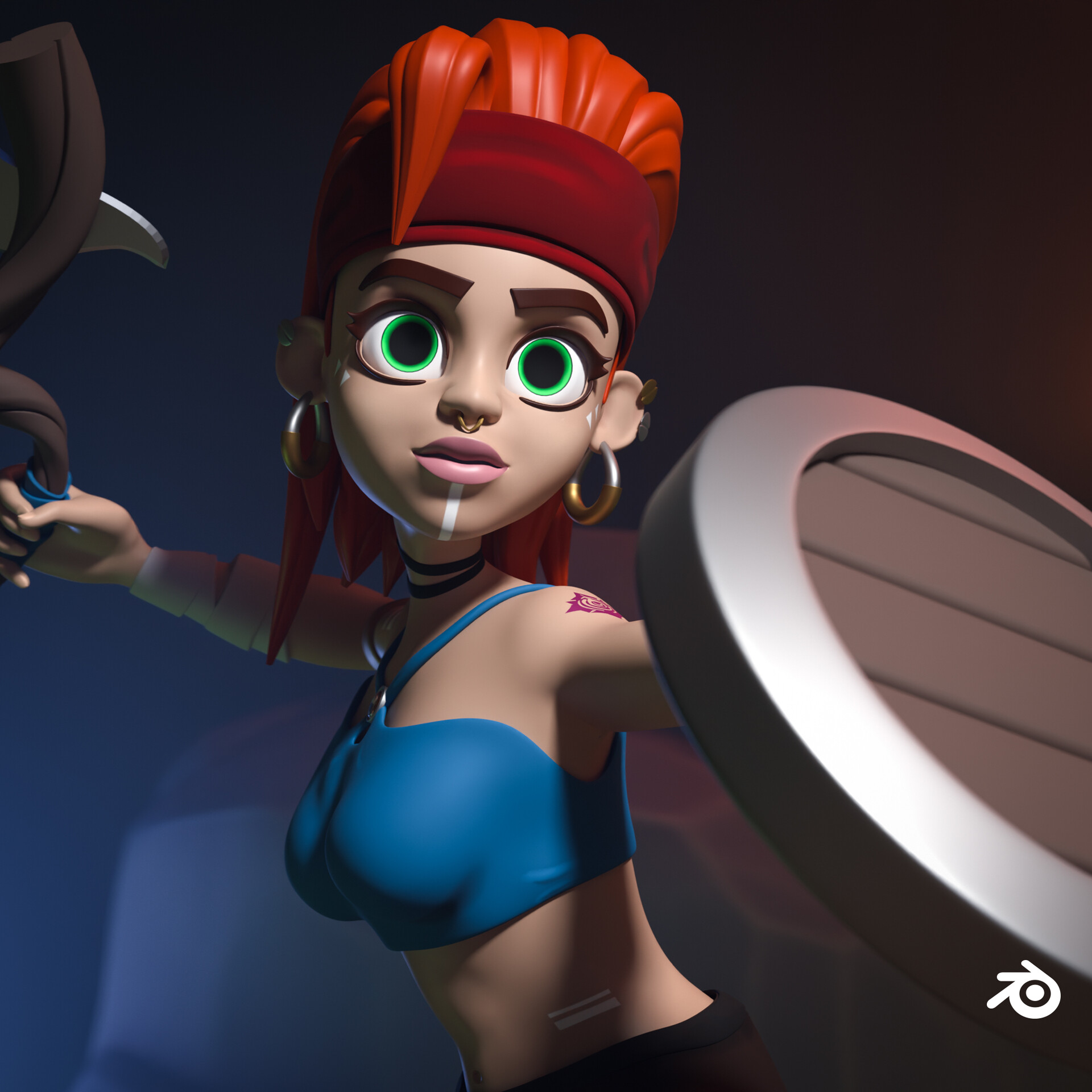 ArtStation - Combat Scene ⚔️ | 3D Animation