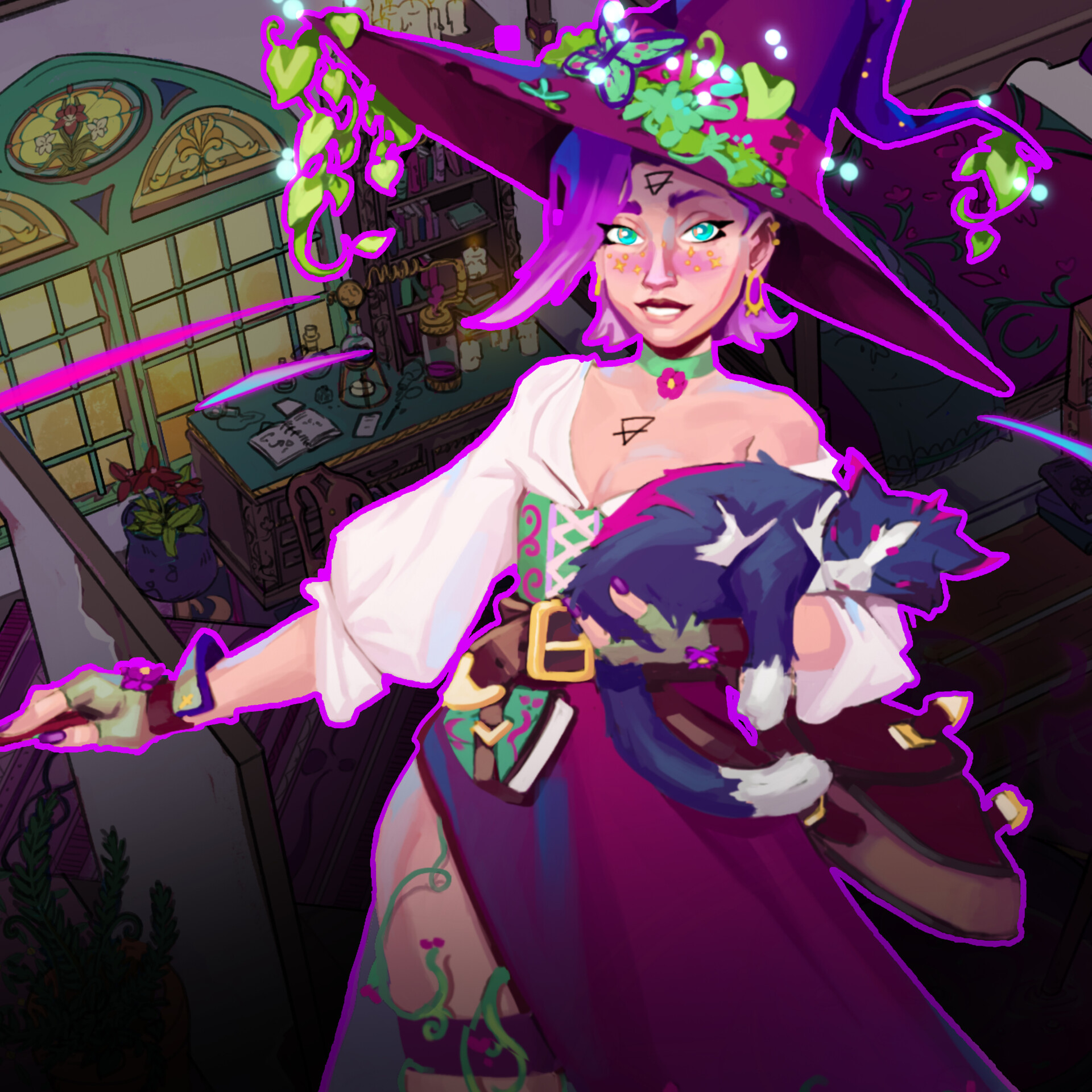 ArtStation - OLGA- and echo of house