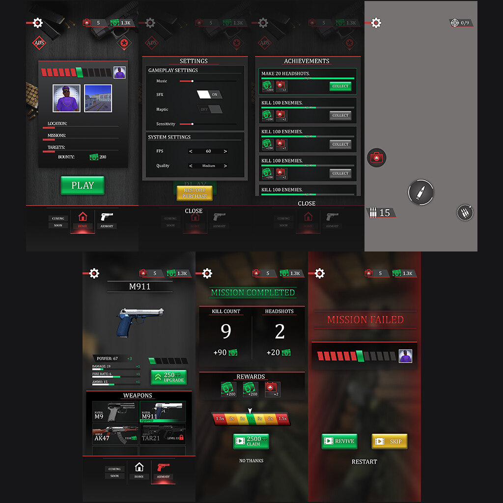 ArtStation - UI Set 5