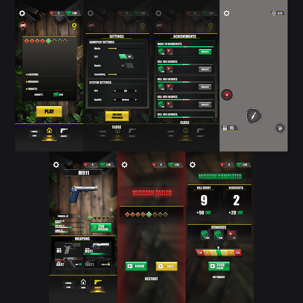 ArtStation - UI Set 6