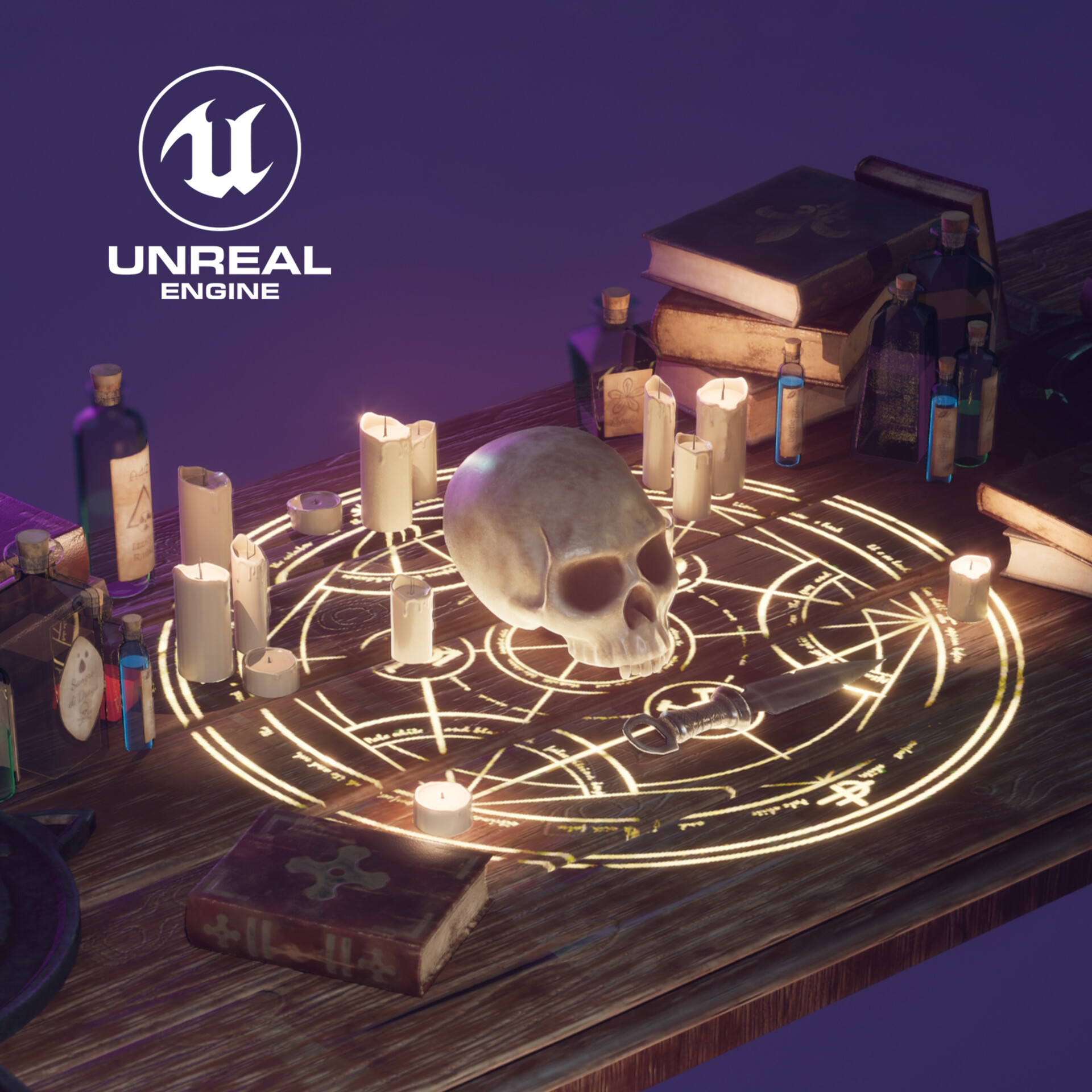 ArtStation - Witch's table - Rework