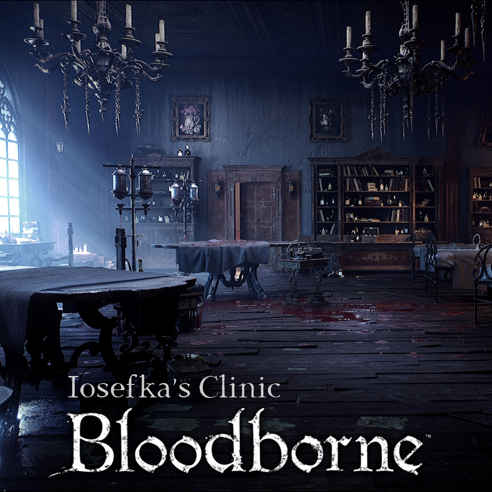 ArtStation - Victorian Clinic inspired by Bloodborne Iosefka's Clinic