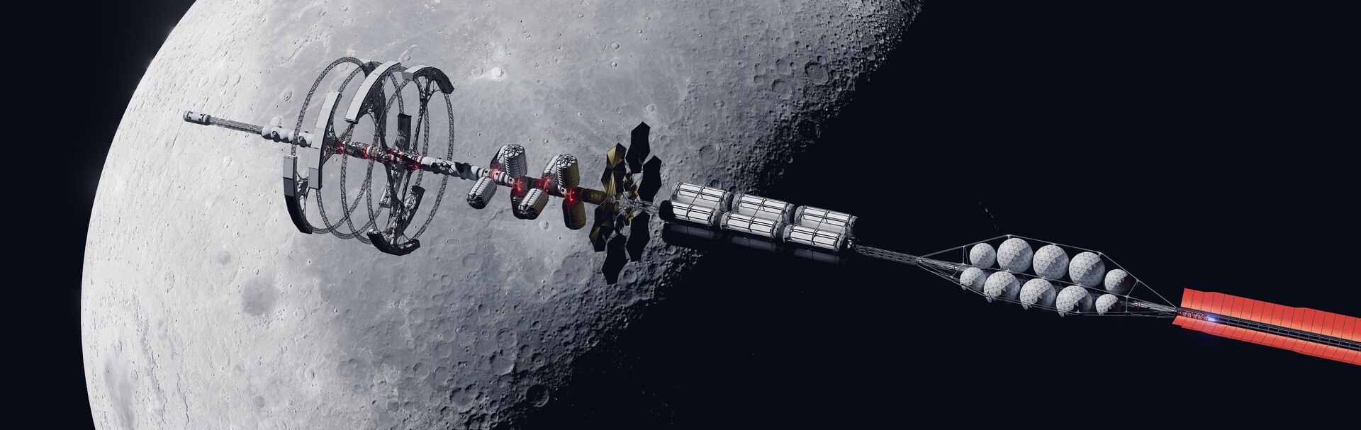 ArtStation - The Charybdis Interplanetary Transport Freighter