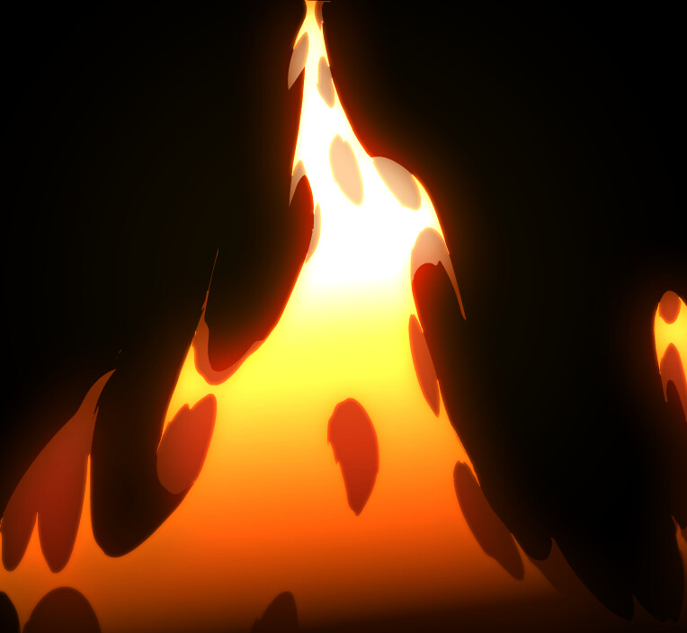 ArtStation - [2D VFX] Fire Breath