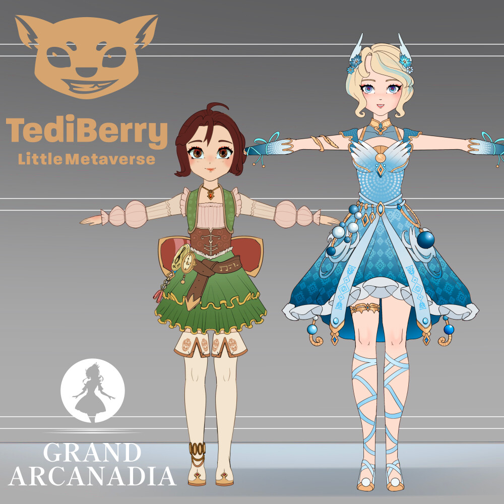 ArtStation - Grand Arcanadia - Julia & Francesca