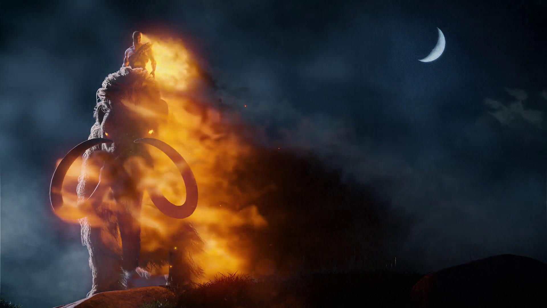 ArtStation - Prehistoric Ghost Rider