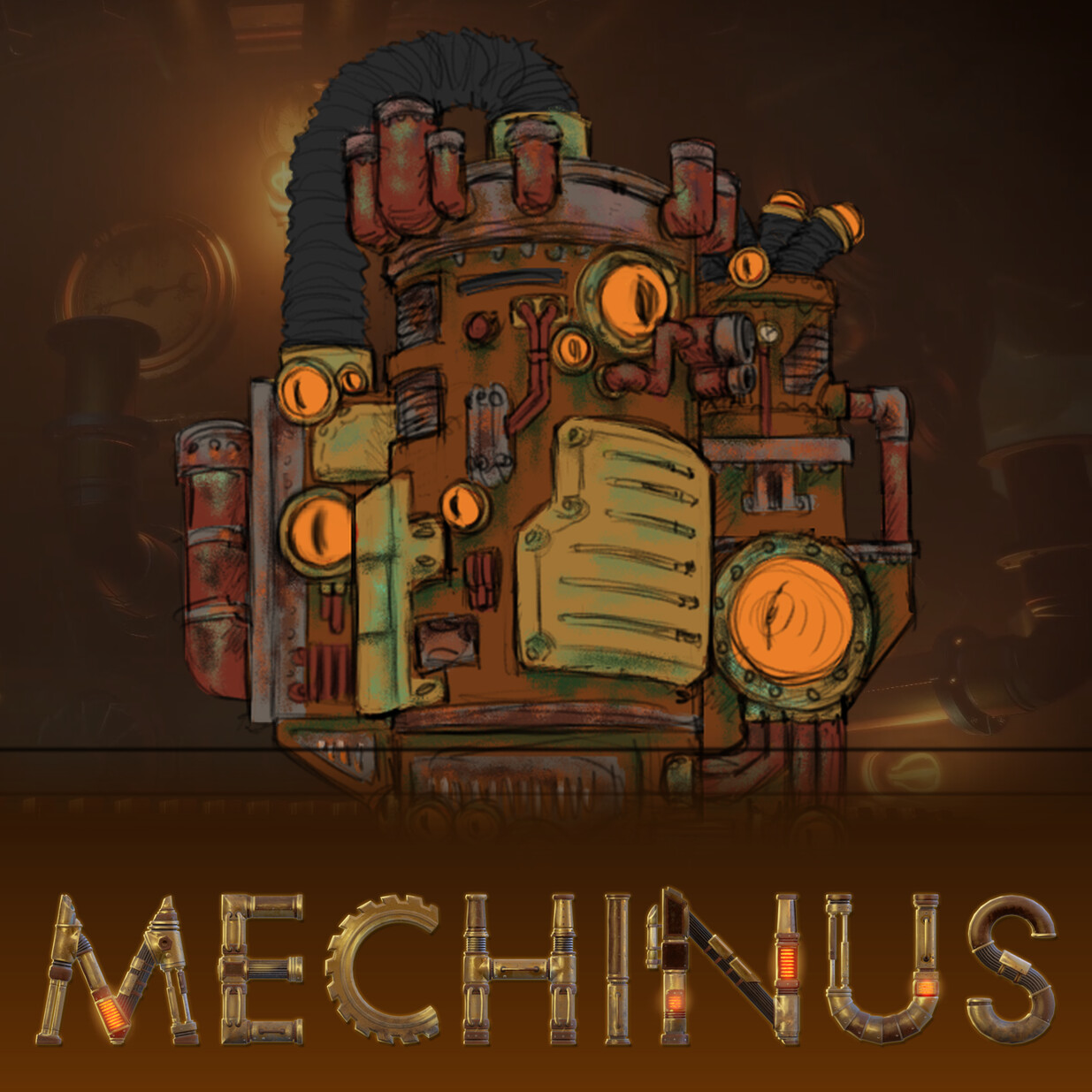 ArtStation - Repair Bay and Spiders - Mechinus Creature/Asset Concepts